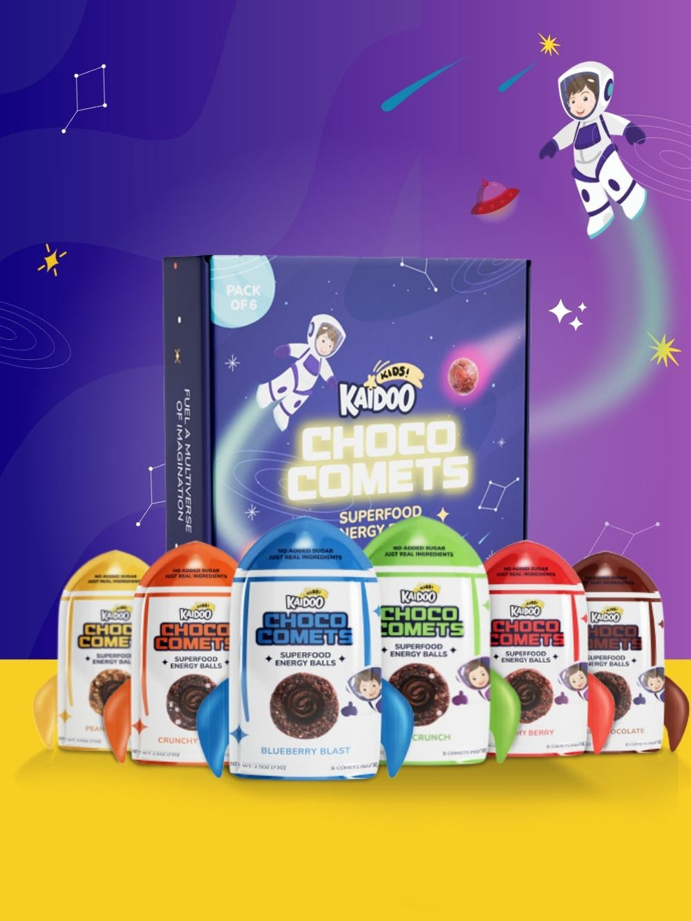 Choco Comets Energy Bites Variety Box – Kaidoo