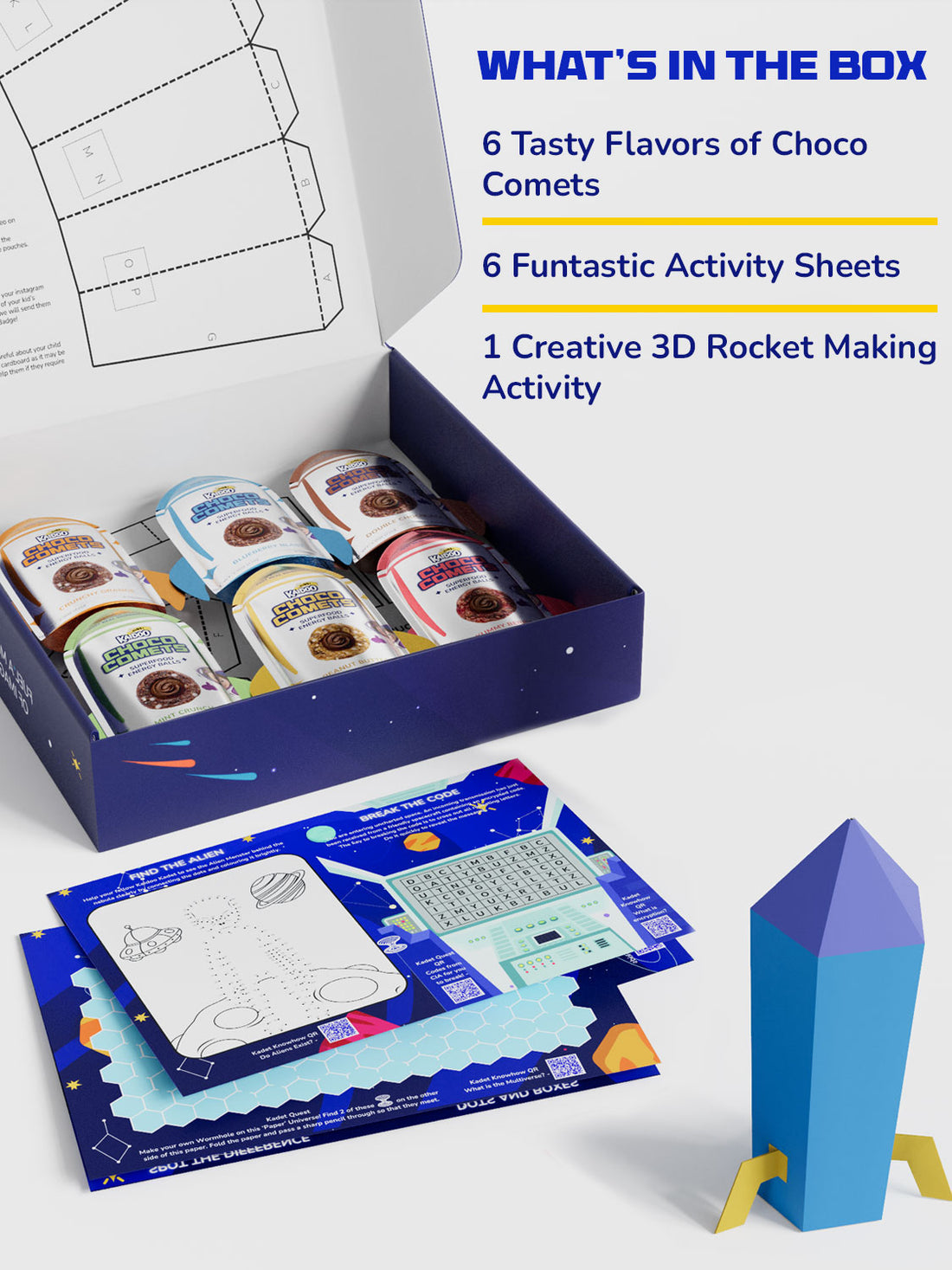 Choco Comets Energy Bites Variety Box – Kaidoo